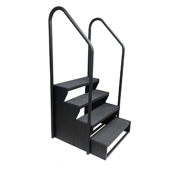 4 Tier Swim Spa Steps - Silver Spas