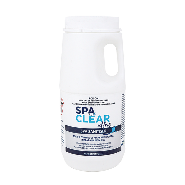 Spa Clear – Sanitizer (1kg) - Silver Spas