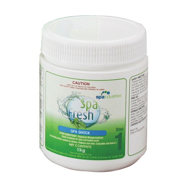Spa Fresh Ultra – Oxy Shock (1kg) - Silver Spas
